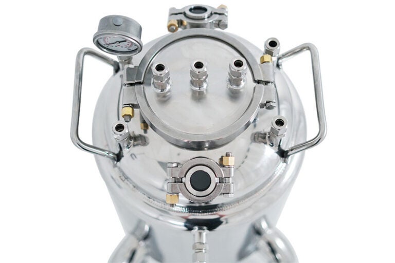 ASME Jacketed Solvent Tank w/ Compression-C1D1booths.com